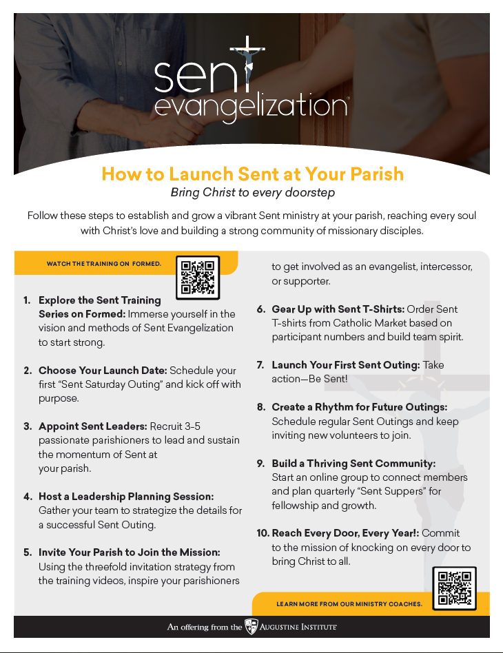 Sent Evangelization | Parish Checklist