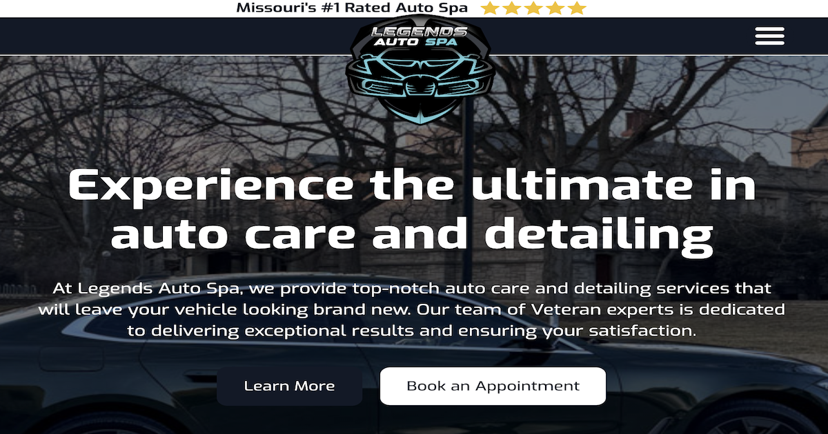 Home- Legends Auto Spa