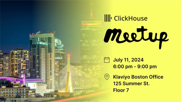 ClickHouse Meetup in Boston | Rill Data