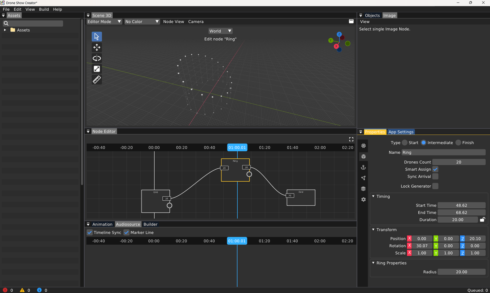 Drone Show Creator: 3D Drone Animation Software for Light Shows