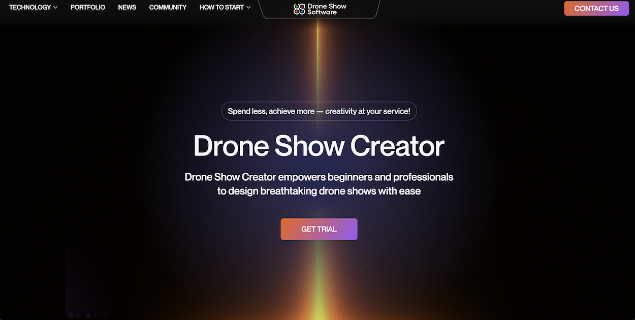 Drone Show Creator | Drone Show Animation & 3D Choreography Software