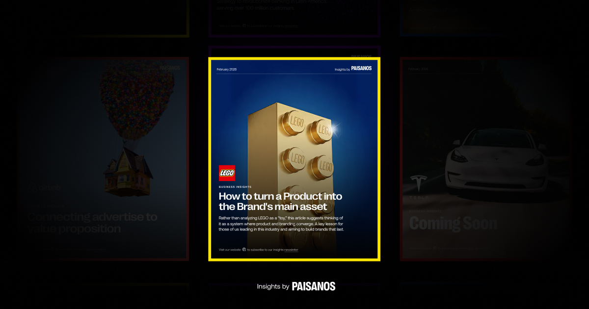 Lego - Insights by Paisanos