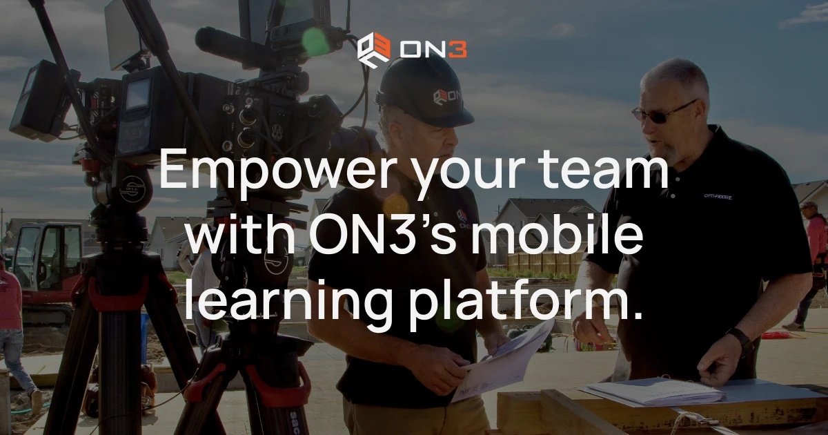 ON3 Mobile Learning Platform – AI-Enhanced Learning & Expertise Recording