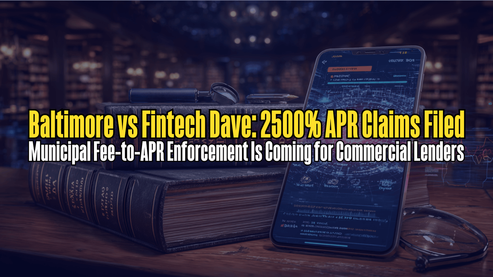 Baltimore Sues Fintech Dave: 2500% APR Claims Filed