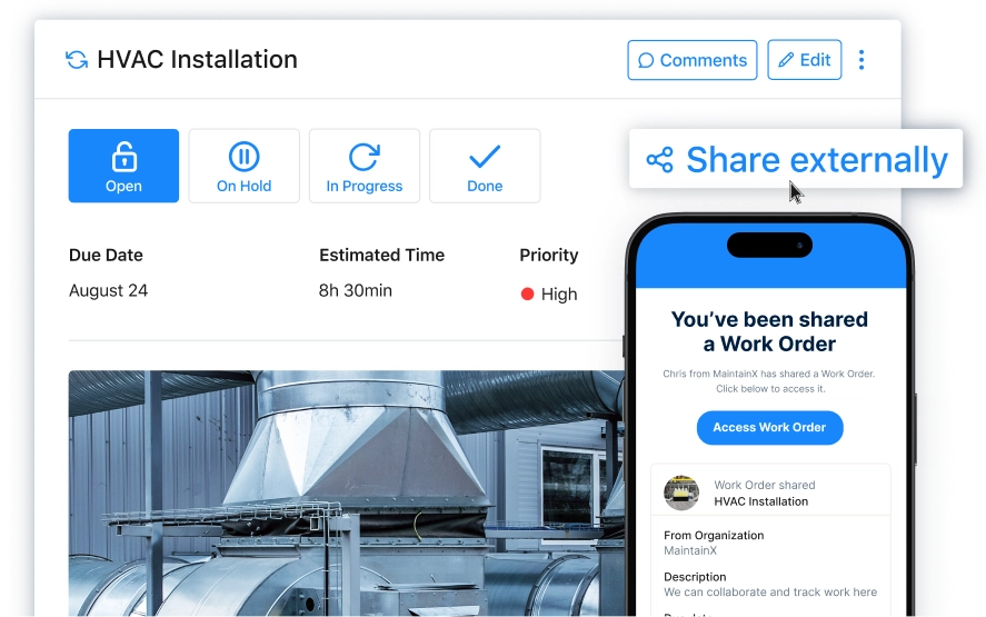 Work Order Management | Use Cases | MaintainX