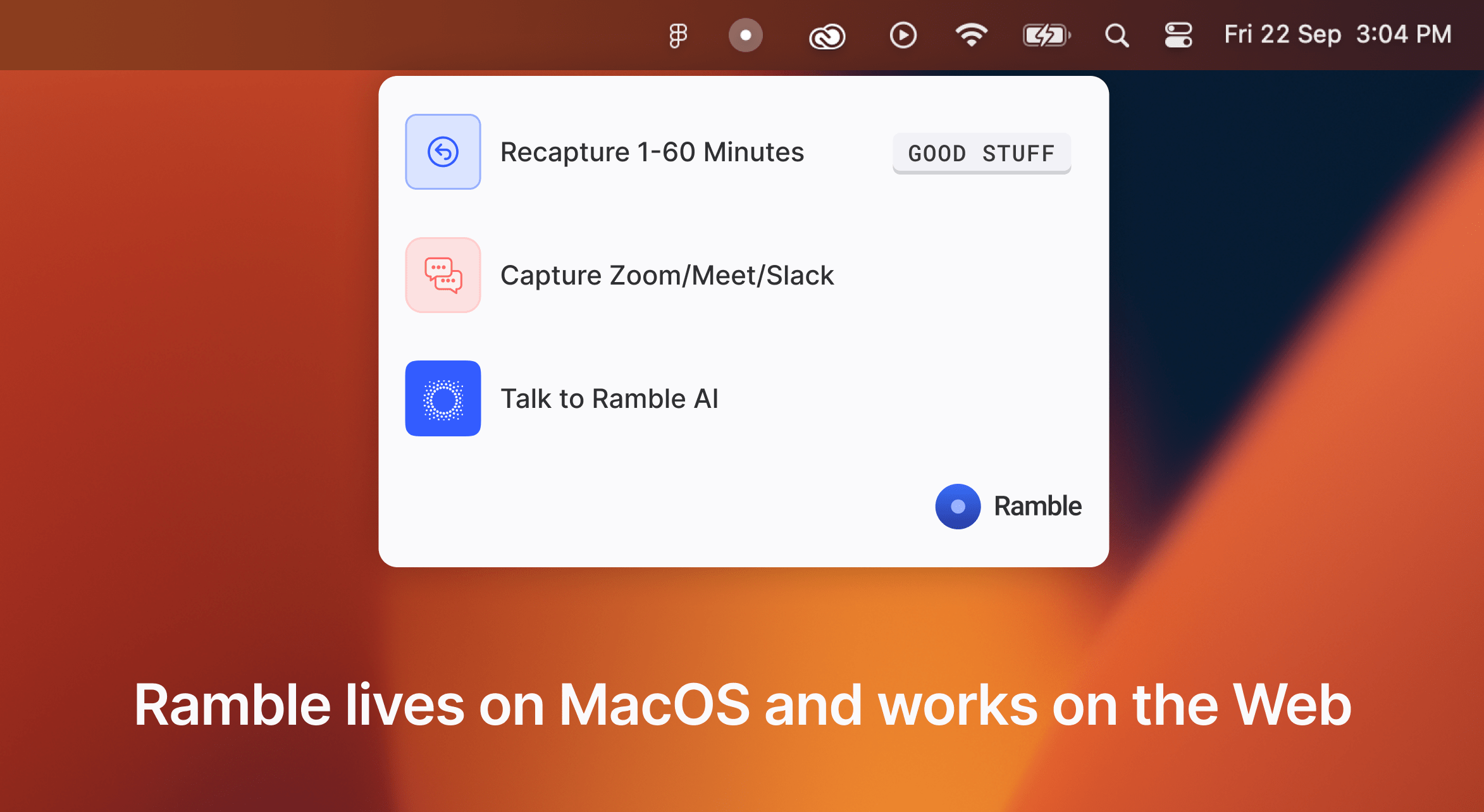 Ramble | Real-time AI work assistant for multitaskers