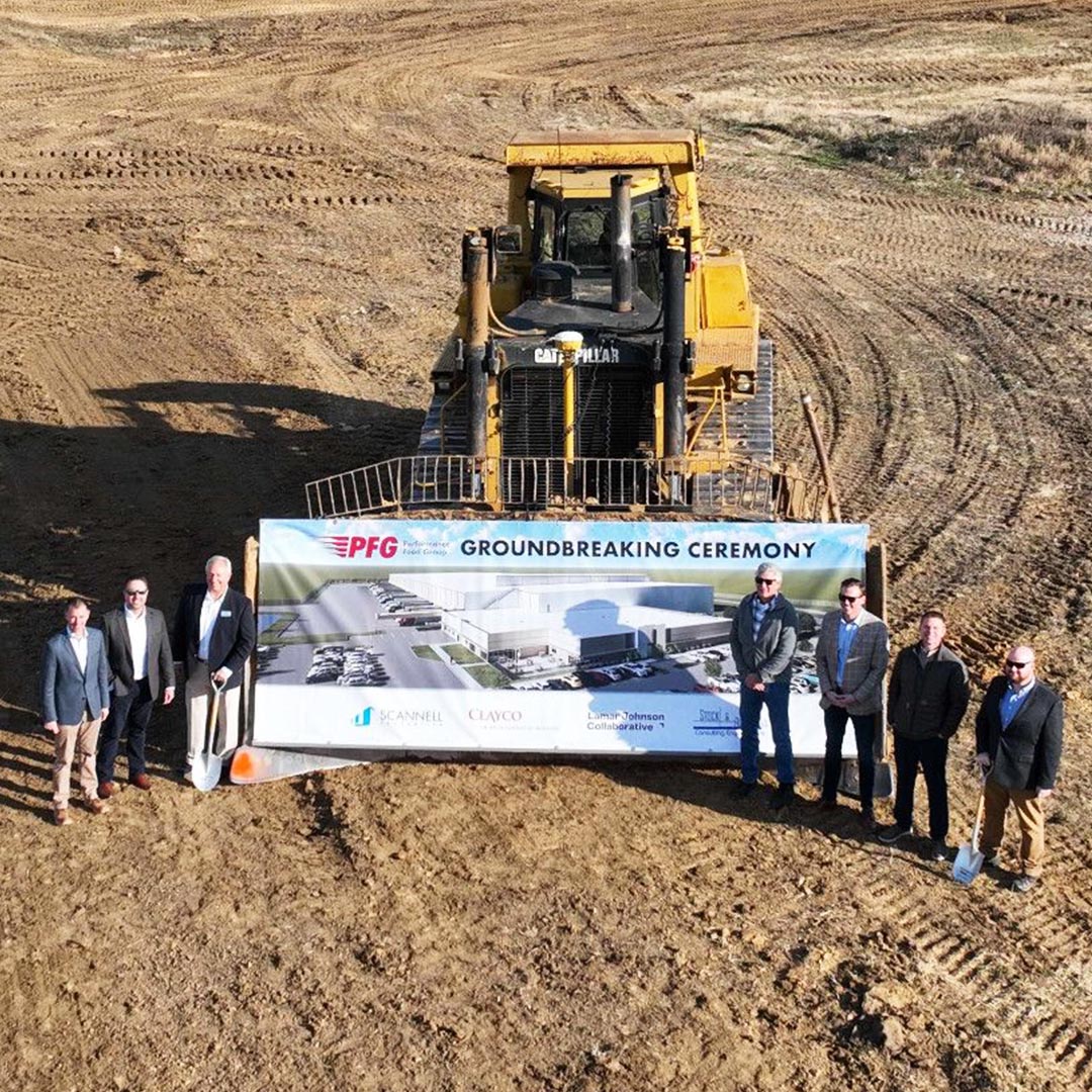Breaking Ground on Performance Food Group Storage Facility