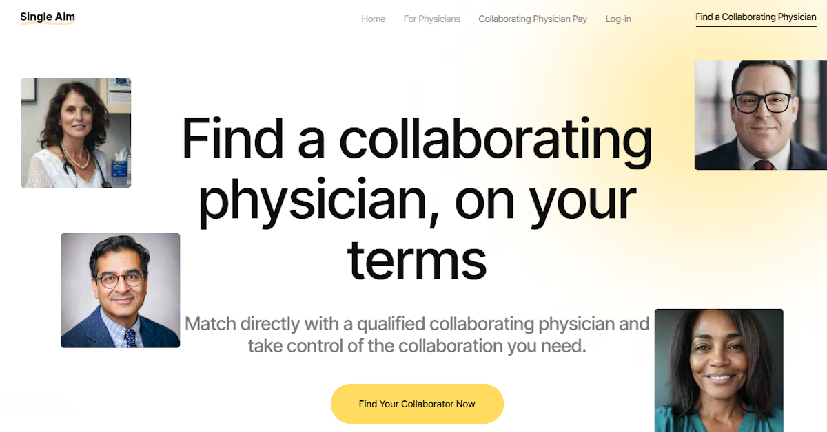 Single Aim: Collaborating Physicians for NPs and PAs