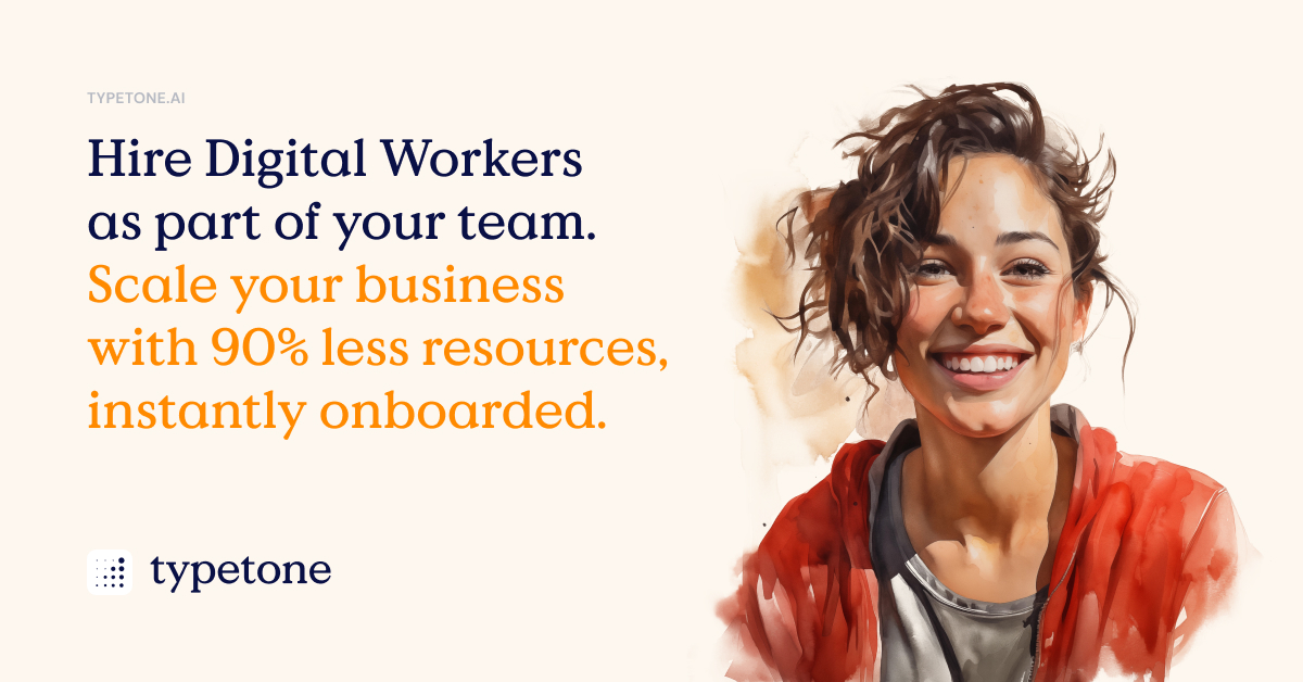 Typetone - AI Digital Workers inhuren voor marketing