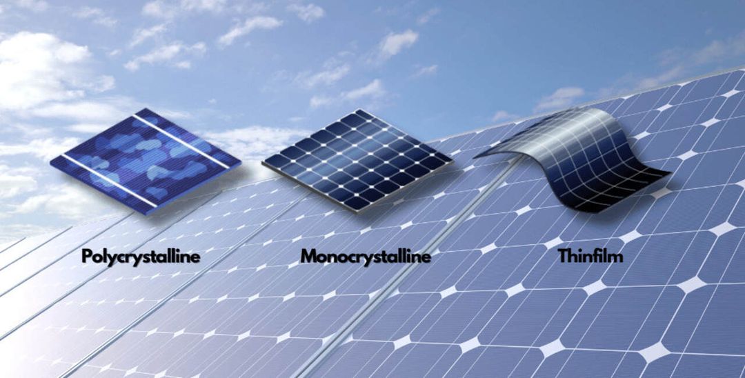 Types of Solar Panels: Monocrystalline, Polycrystalline & Thin-Film ...