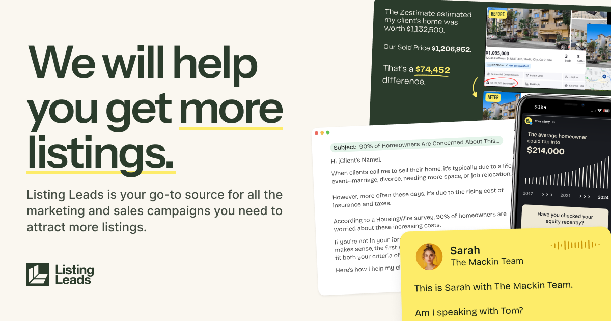 Listing Leads | Tom Ferry and Jimmy Mackin