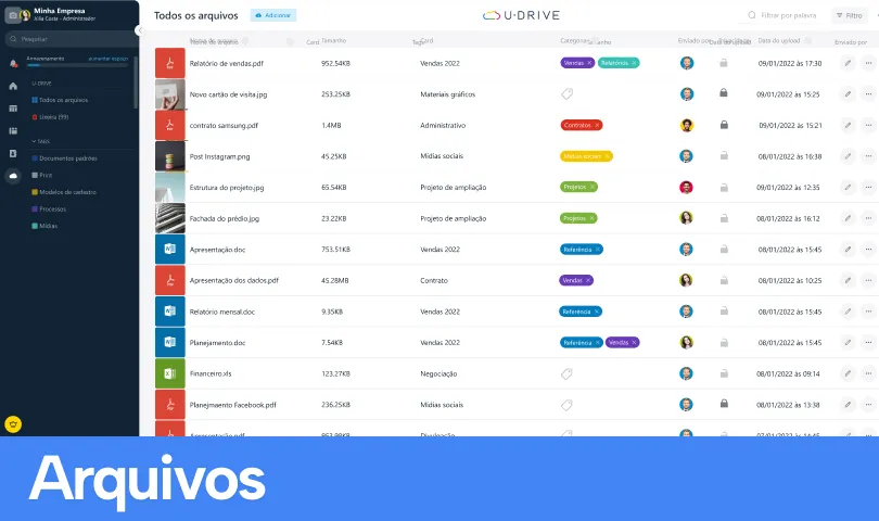 U-drive: Sua Solução de Armazenamento na Ummense