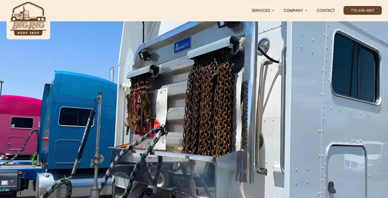 Contact Us | Big Rig Body Shop - Winder, GA