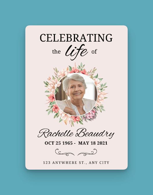 8 Celebration of Life Program Examples + Templates
