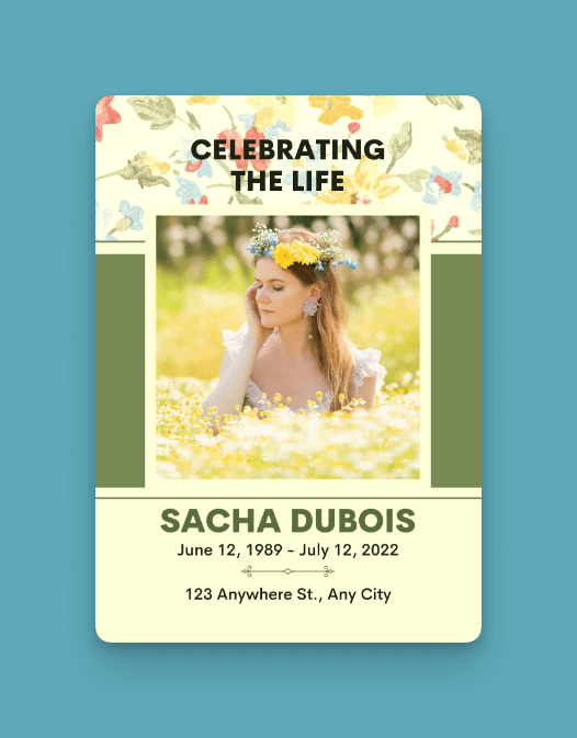 8 Celebration of Life Program Examples + Templates