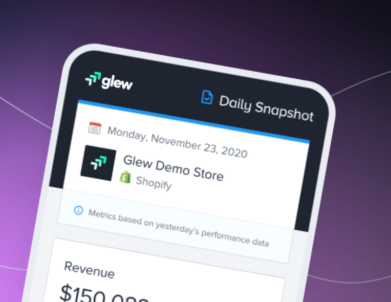 Glew: Your All-in-One Commerce Data Platform