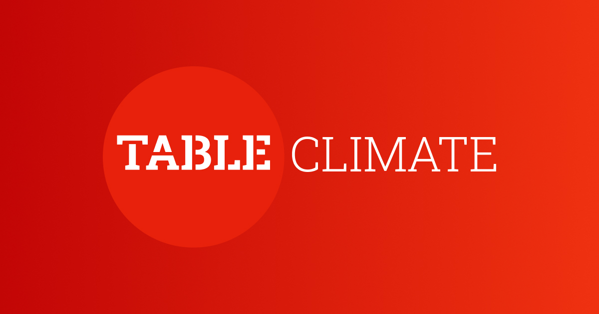 Climate.Table: Professional Briefing zum Klima • Table.Briefings