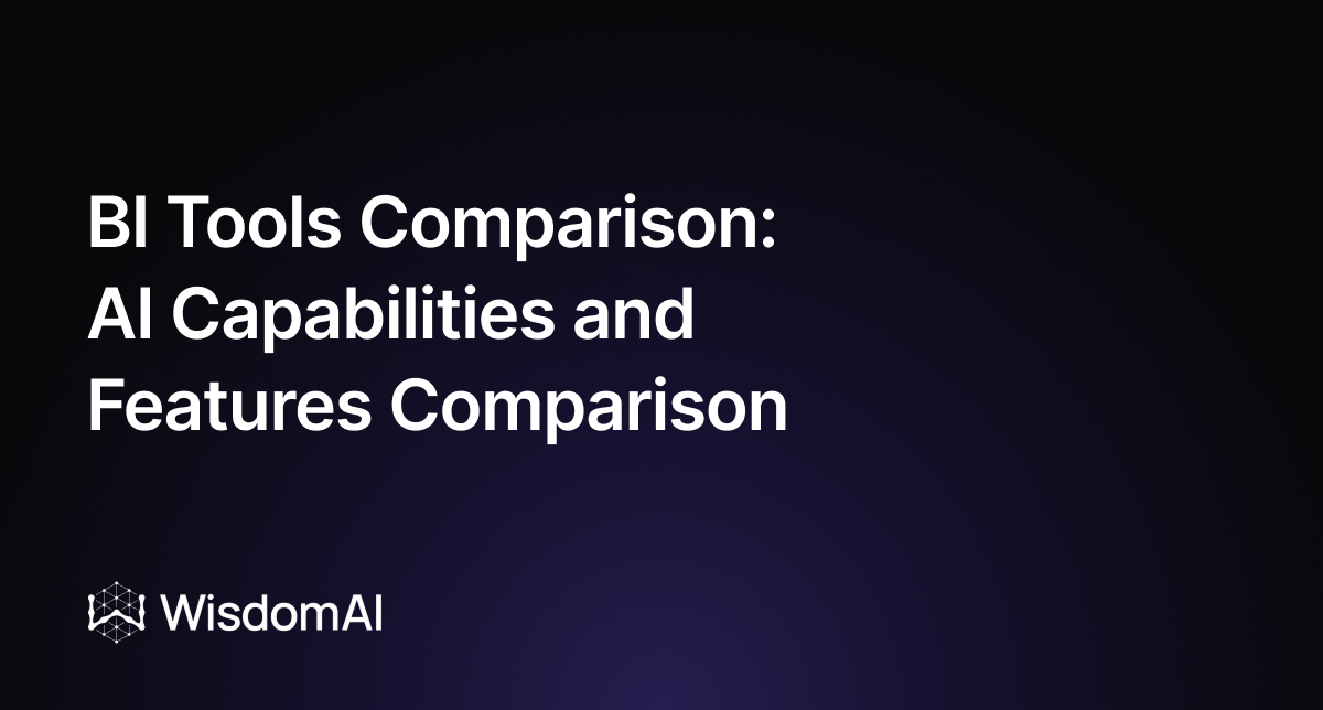 Guide: BI Tools Comparison
