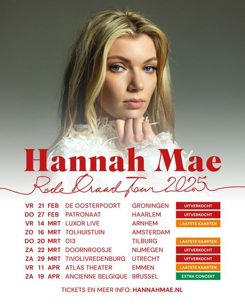 Hannah Mae - Officiële Website