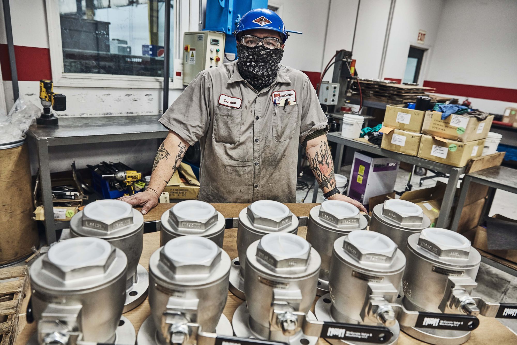 Tank Car Valves | McKenzie Valve & Machining