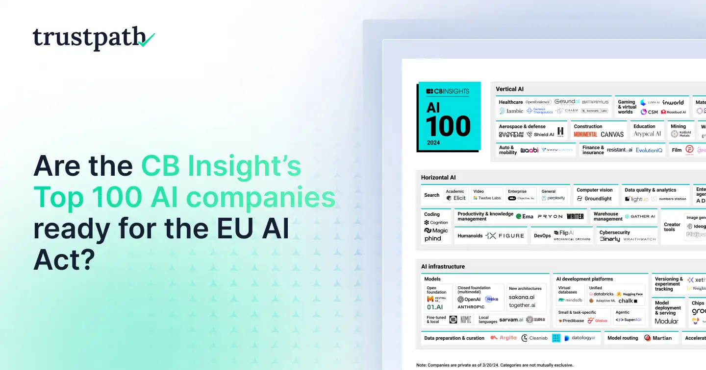 TrustPath | TrustPath's review of CB Insights Top 100 AI companies in 2024