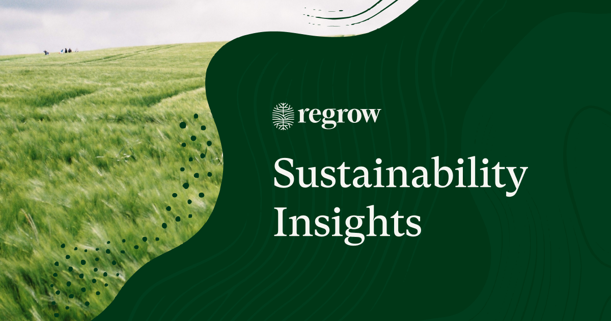 Cut scope 3 Emissions | Regrow Sustainability Insights