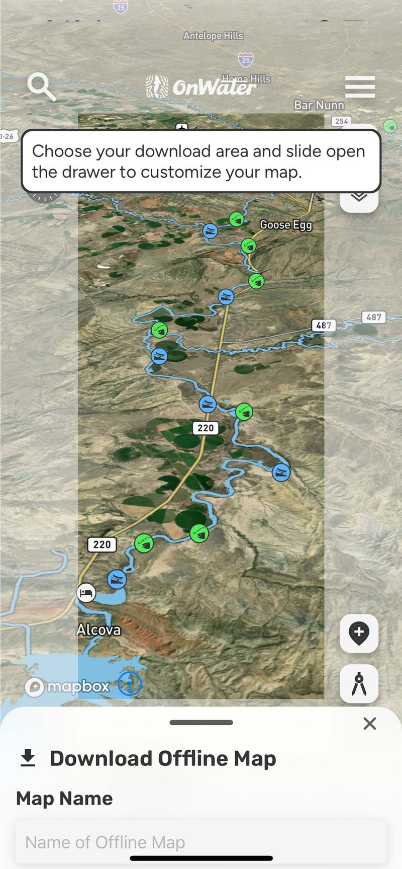 onWater Fish — Your All-In-One Fishing Map, Forecast & Trip Planner