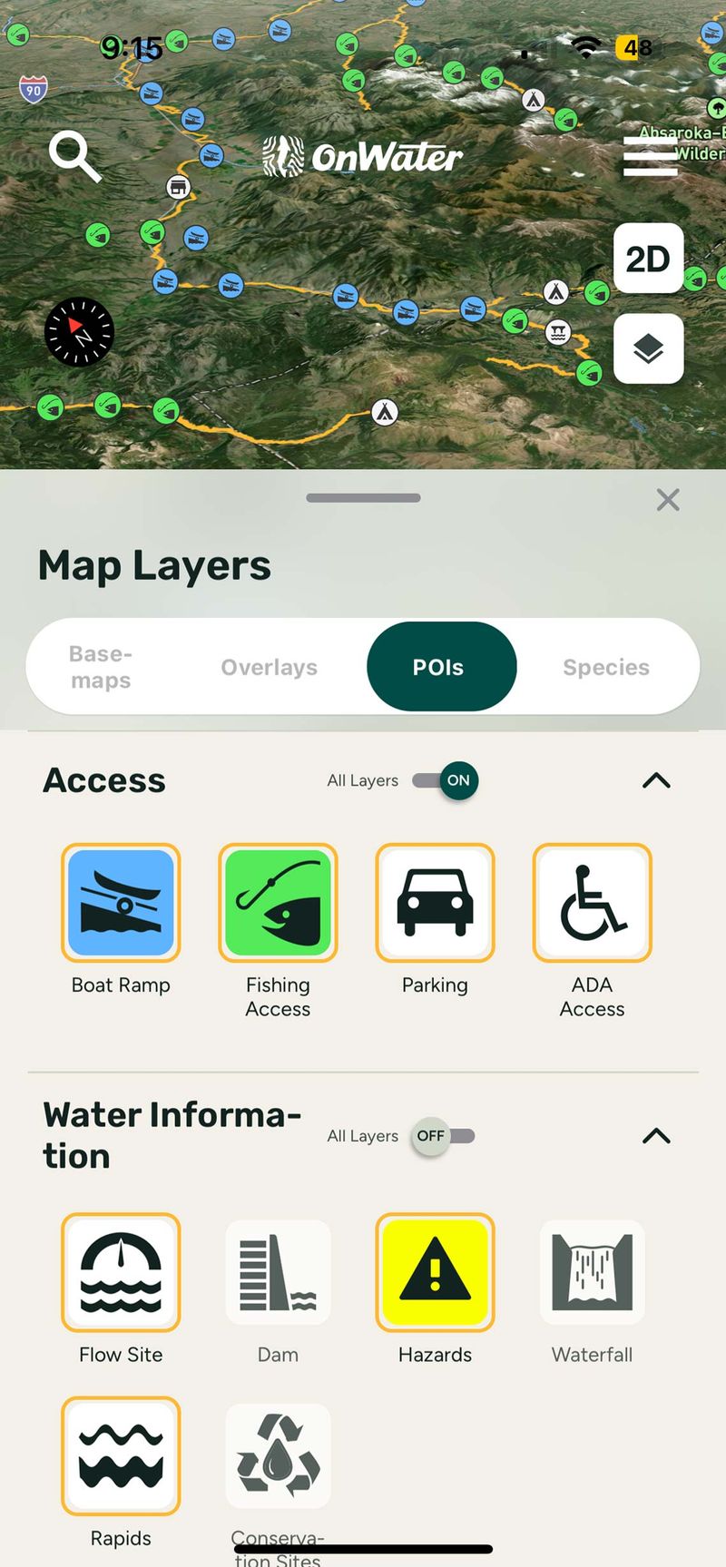 onWater Fish: Fishing Access for All