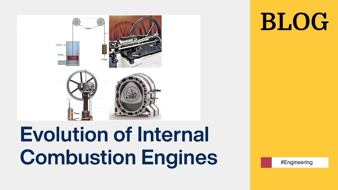 Evolution and History of Internal Combustion Engines