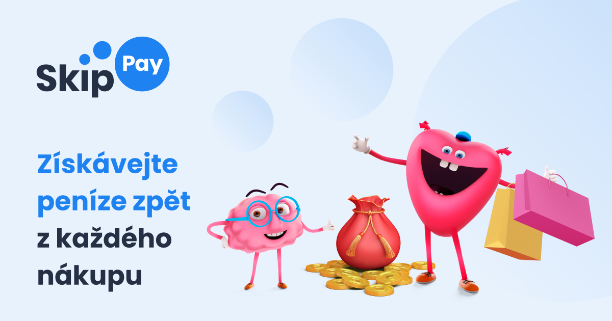 Získávejte peníze zpět z každého nákupu | Skip Pay