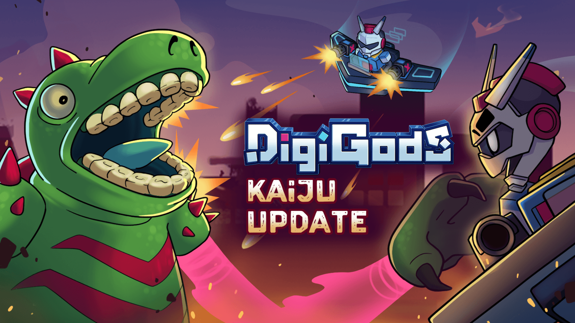 DigiGods Unleashes the Kaiju Update: Prepare for Epic Proportions!
