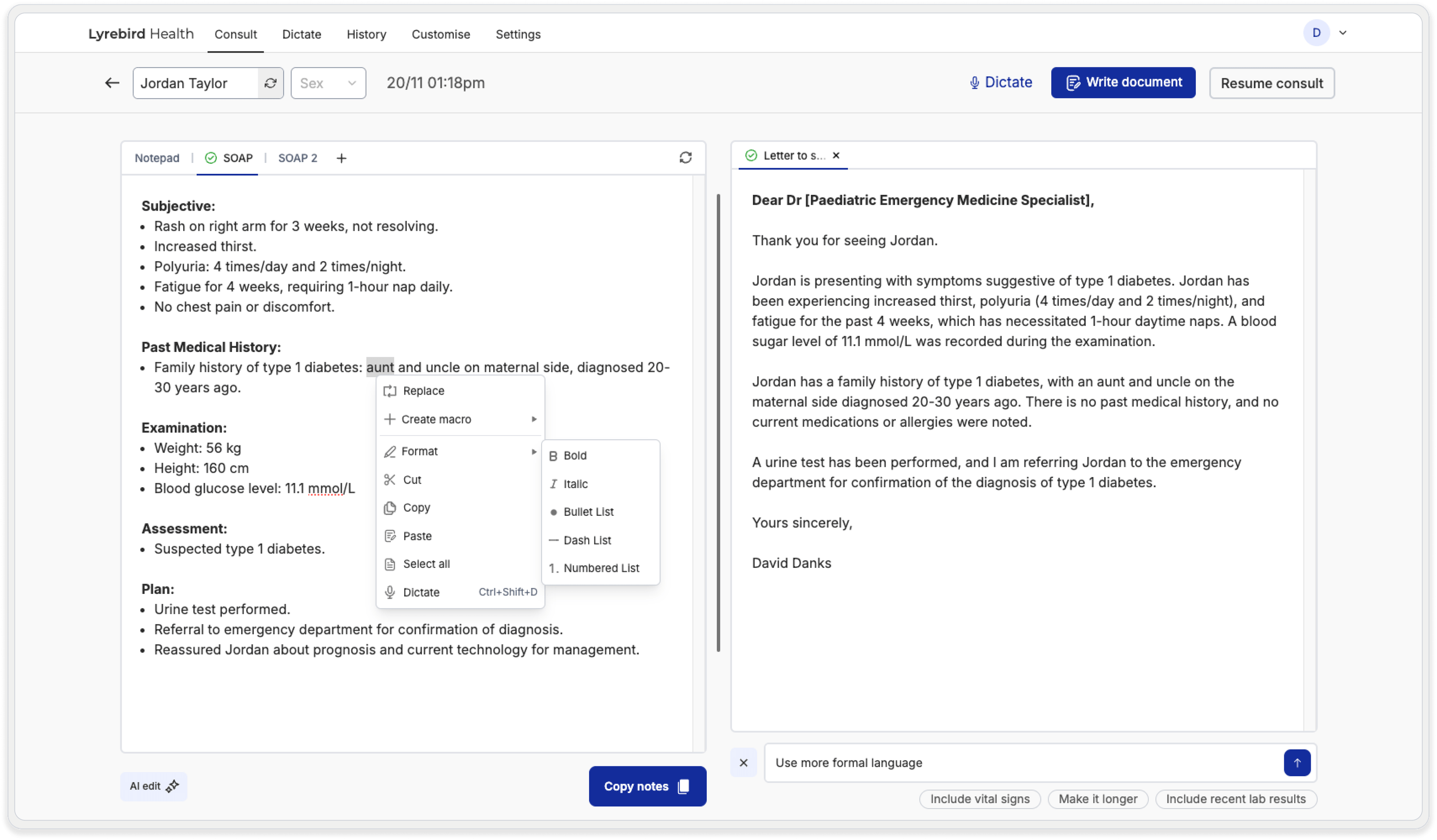 AI Medical Scribe for Healthcare Providers