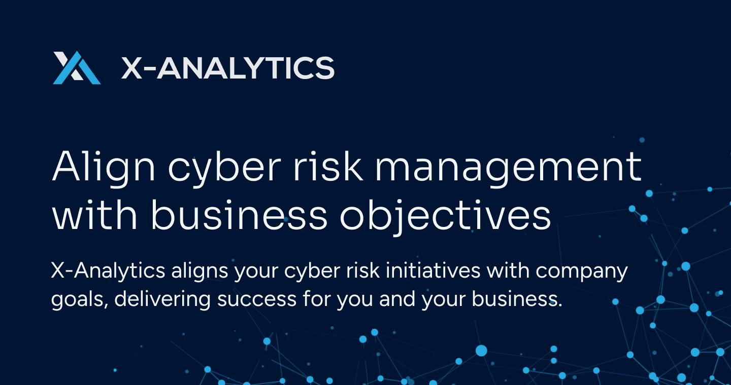 X-Analytics - Cyber Risk Management Software.