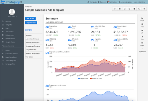 Reporting Ninja | Digital marketing reporting made easy