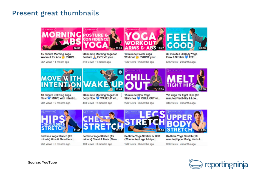Improving YouTube CTR | Reporting Ninja