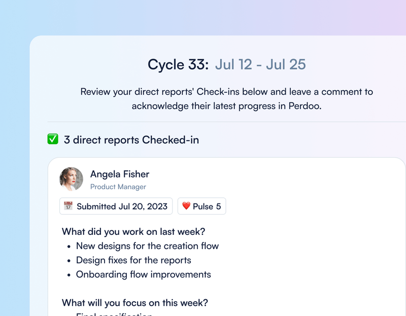 #1 OKR & Strategy Execution Software - Perdoo