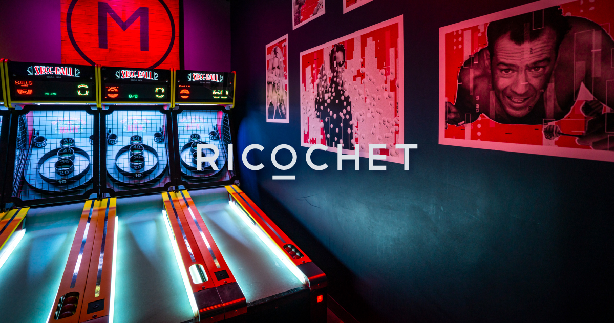 Ricochet Social Games | Ping Pong, Foosball, Shuffleboard & More