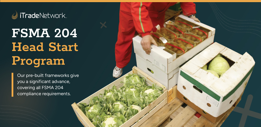FSMA 204 Head Start Program | iTradeNetwork Resources