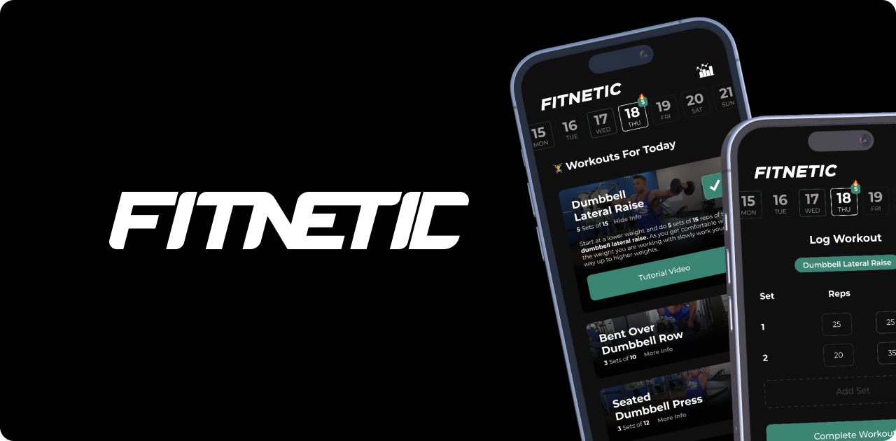 Fitnetic: Fitness App with AI-Powered Personal Strength Training