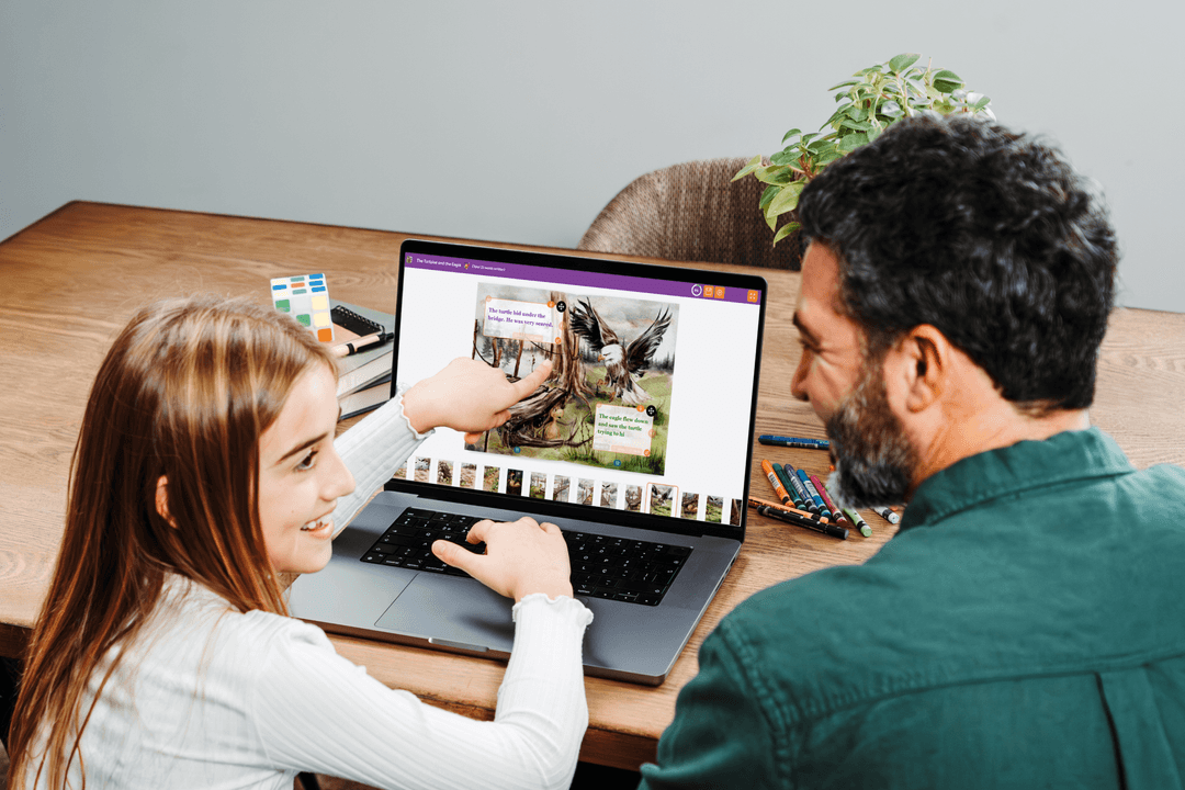 Empowering Children's Creative Skills Through Fun, Self-Paced Storytelling