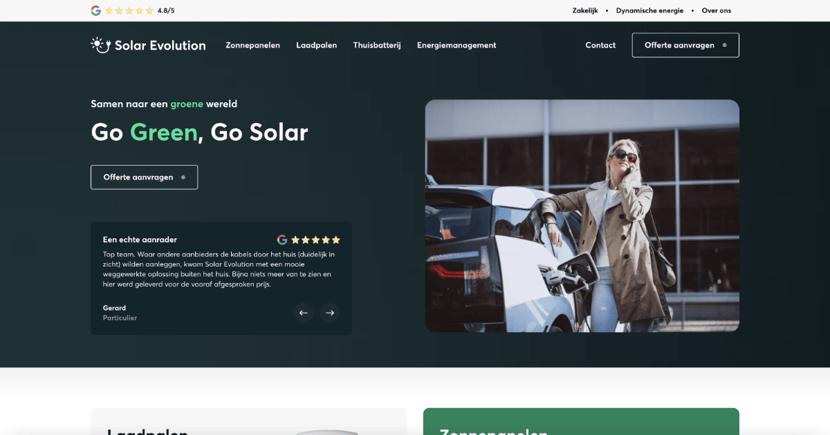 Solar Evolution | Verduurzamen begint bij ons