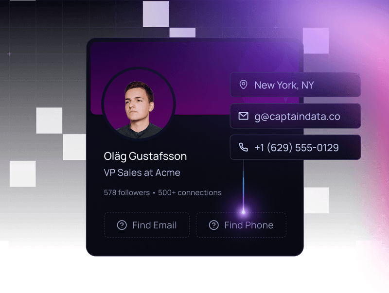 Captain Data: The 1st Intent Data API