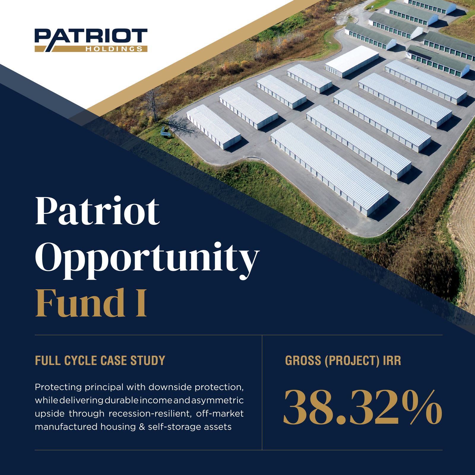 Fund V - Now Open - Patriot Holdings Commercial Real Estate