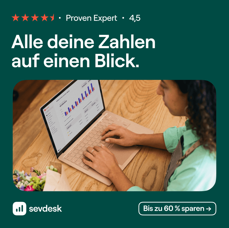 Wirtschaftlichkeit: Definition, Formel & Beispiel zur Berechnung | sevdesk