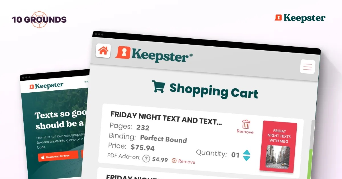 Keepster - 10 Grounds