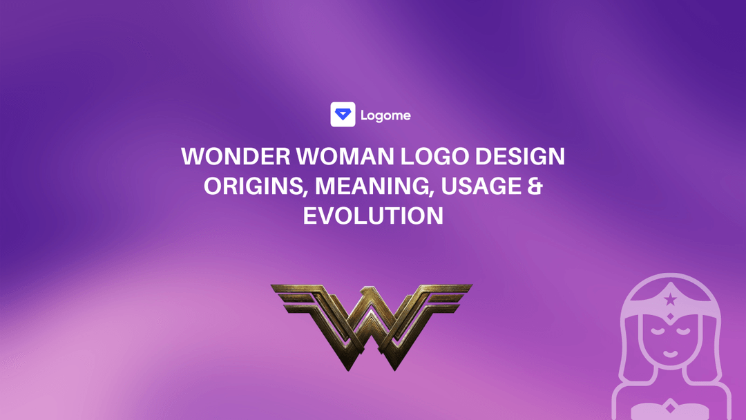 Wonder Woman Logo Design – Origins, Meaning, Usage & Evolution