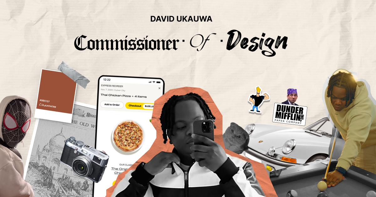 Projects and Case studies. Commissioner of Design