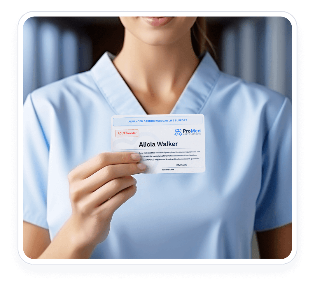 ProMed | ACLS, PALS, BLS, & CPR Online Medical Certification