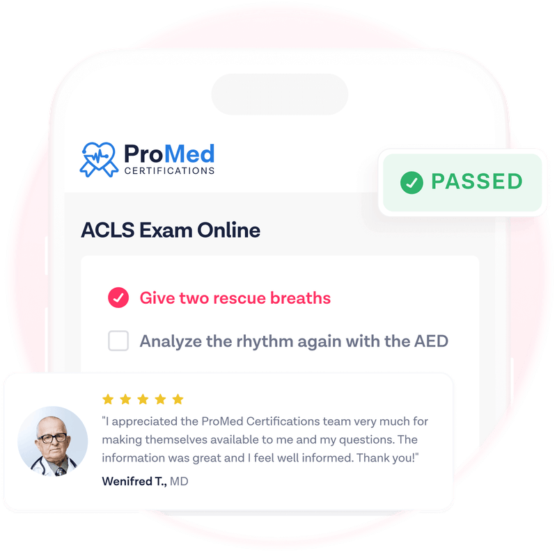 ACLS Certification Online | ProMed Certifications