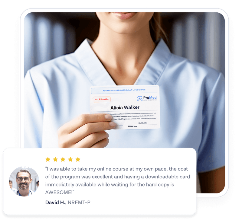 ACLS Certification Online | Certify Today with ProMed